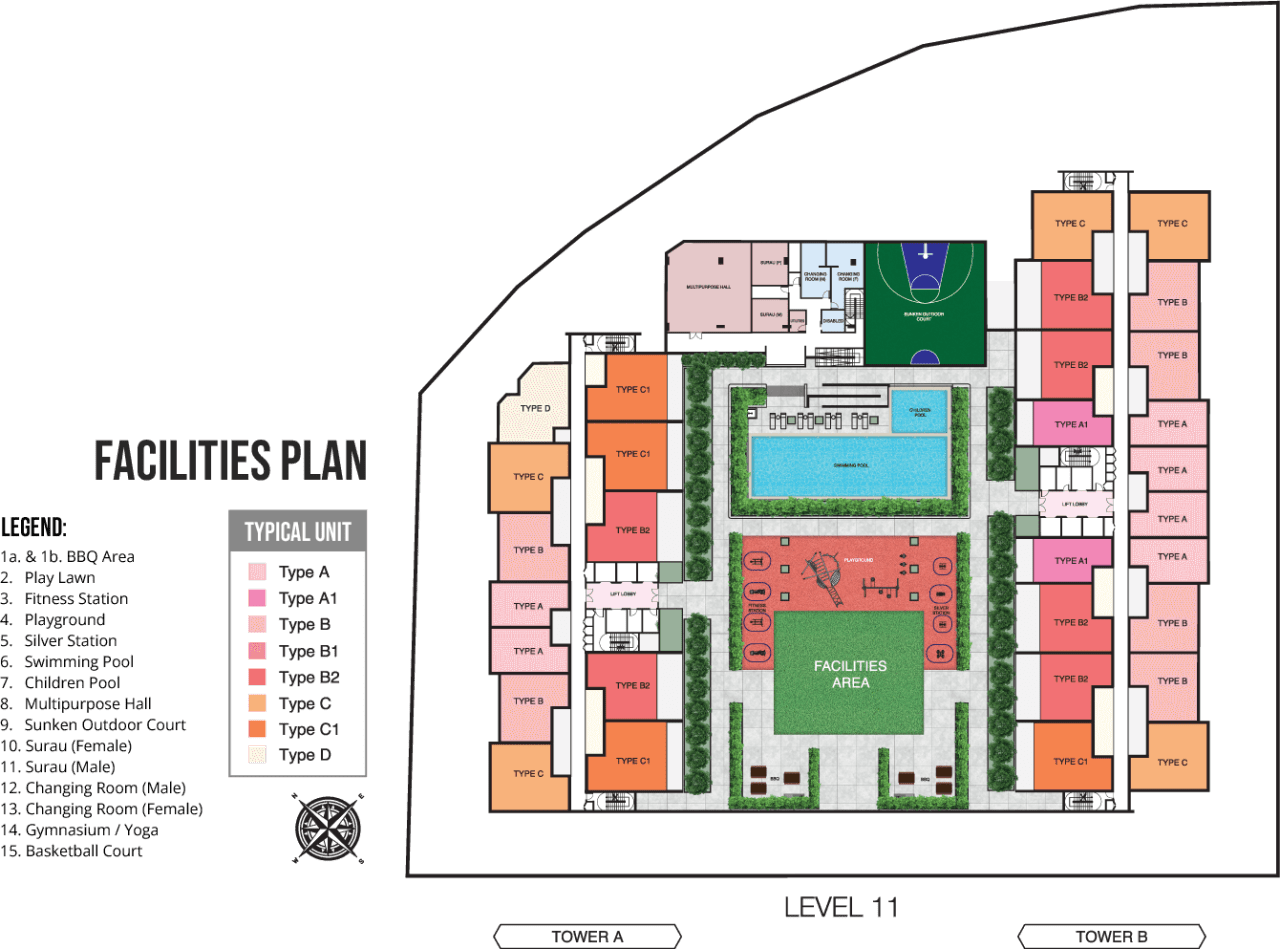 Pangsapuri Saujana Indah, Molek Brings You an Exclusive Living Experience