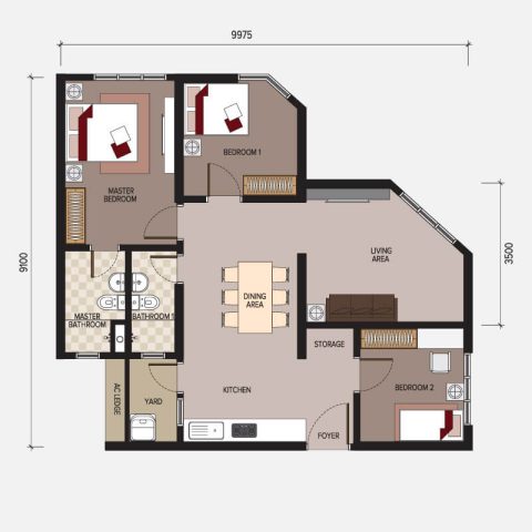 Pangsapuri Saujana Indah, Molek Brings You an Exclusive Living Experience